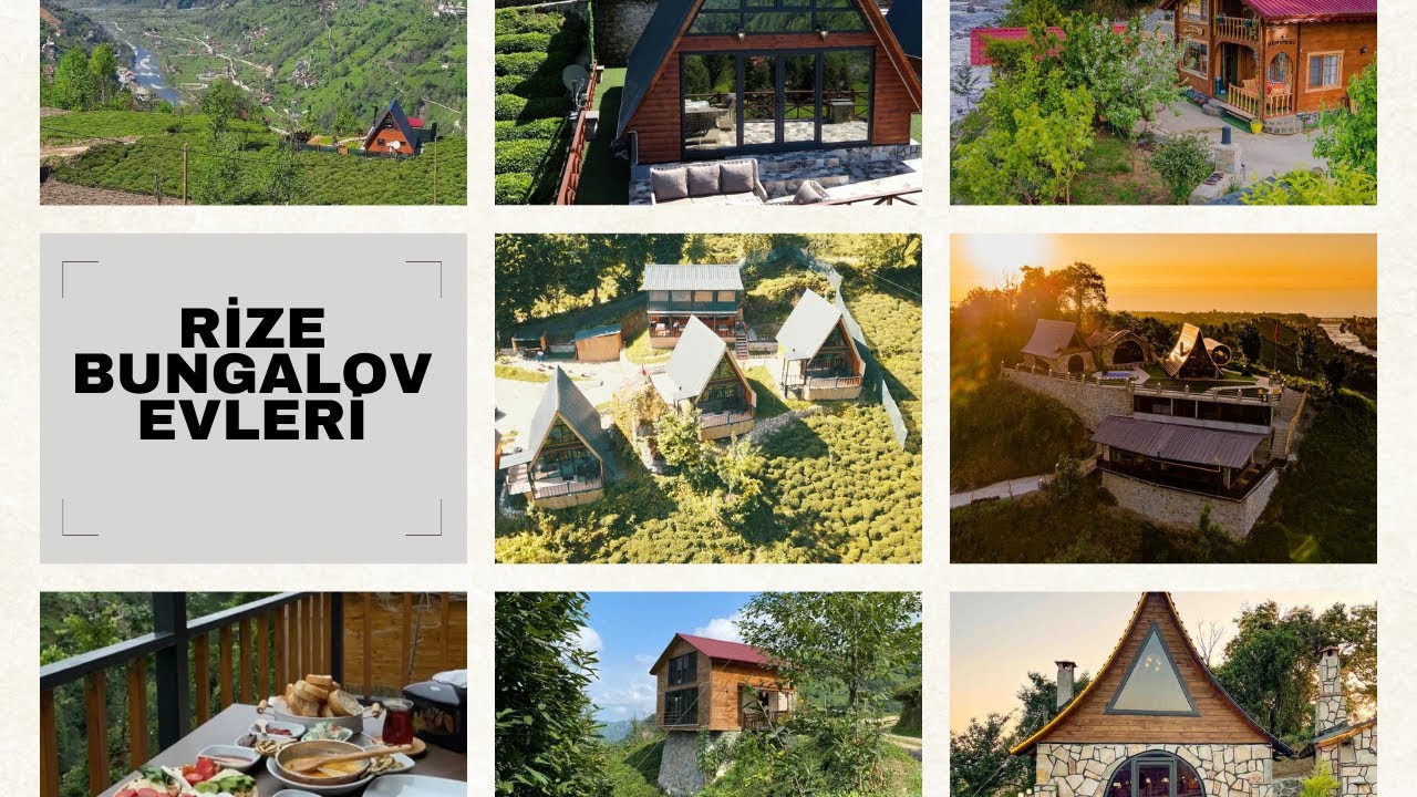 Rize Bungalov Evleri- Rize'de En İyi Bungalov Evler Hangileri? #rize ...