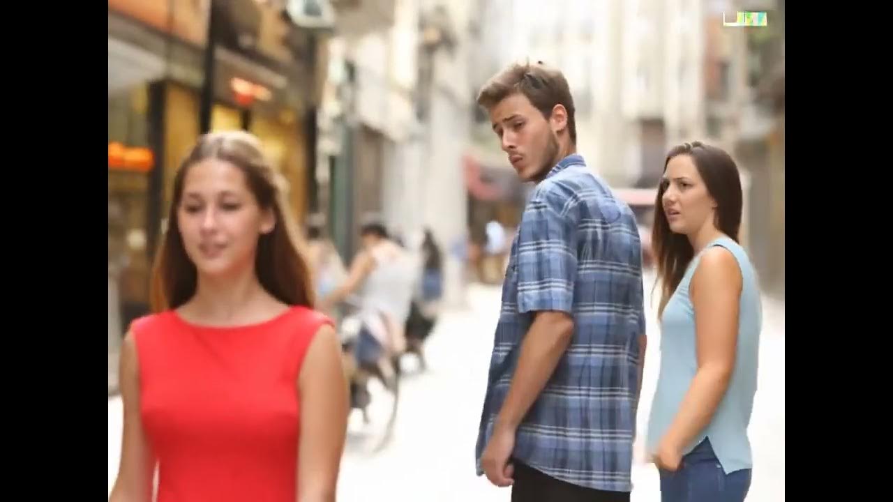 Distracted Boyfriend Meme (AI) - YouTube