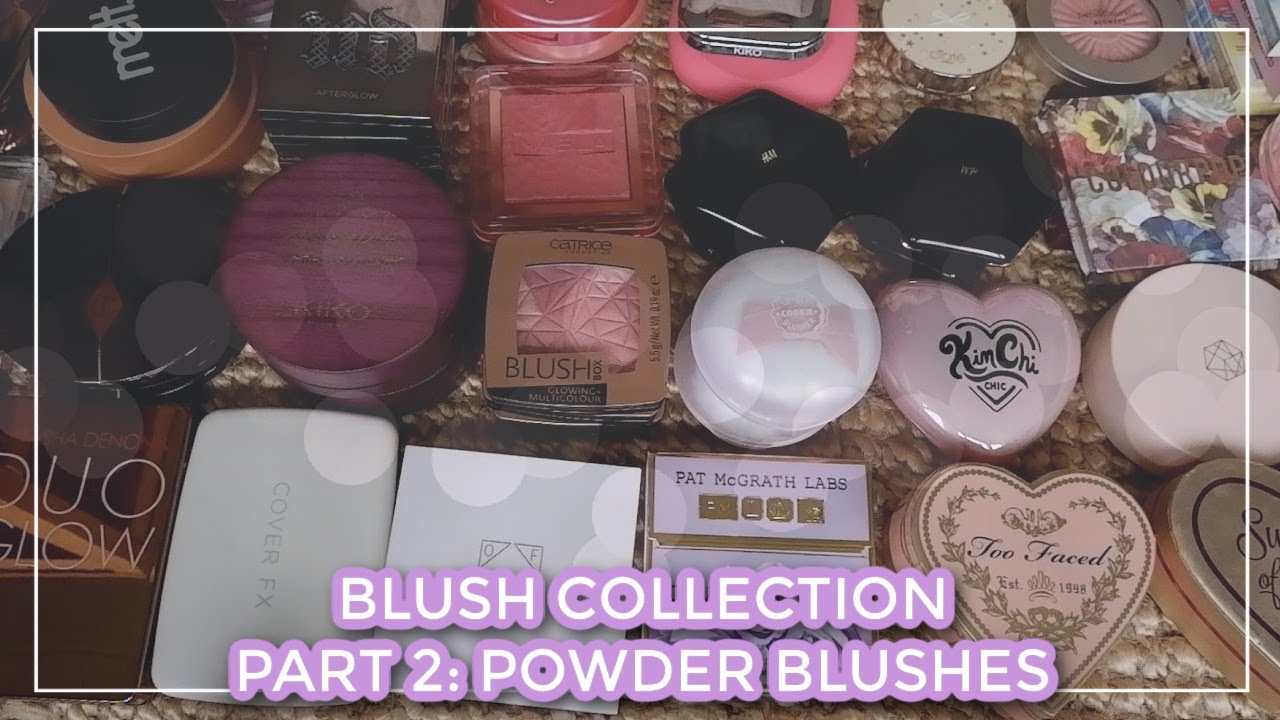 BLUSH COLLECTION 2021 PT.2 // Reviewing all my powder blushes incl ...
