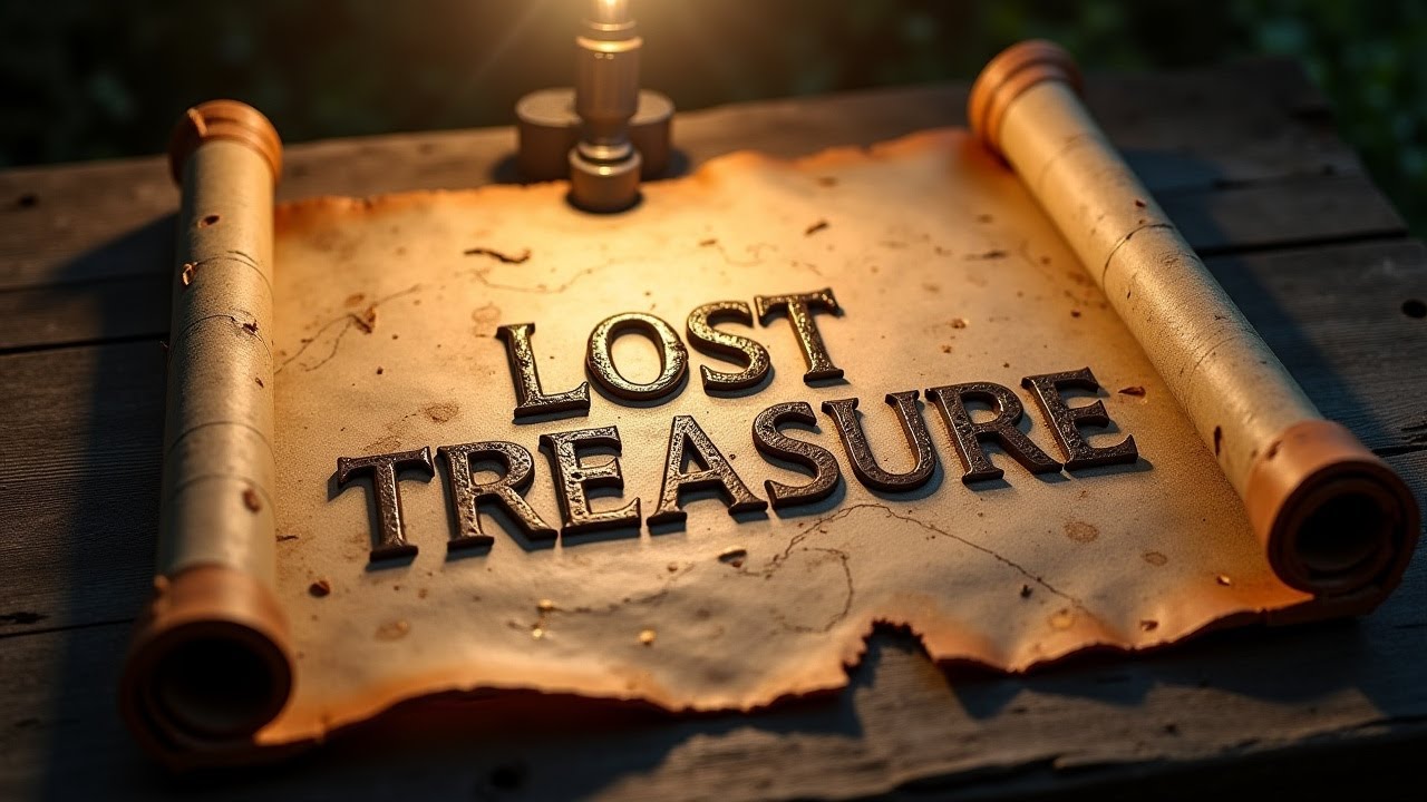 Uncovering the Lost Treasure Map: The Legend of Captain Alaric - YouTube