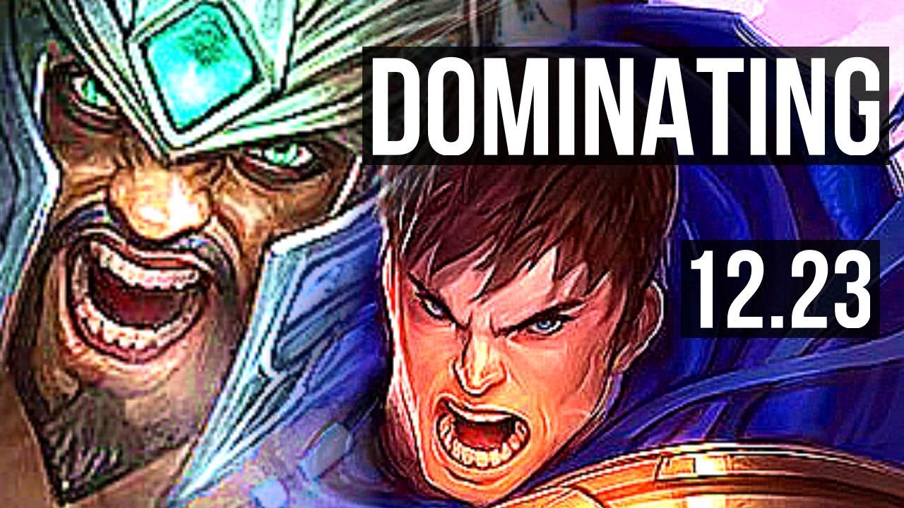 Tryndamere Vs Garen Top 2 3m Mastery 400 Games 8 3 7 Dominating