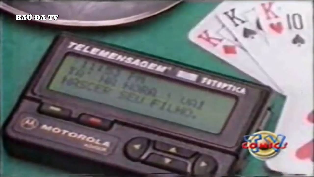 PAGER / TELEMENSAGEM FOTÓPTICA (1995) - comercial raro - YouTube