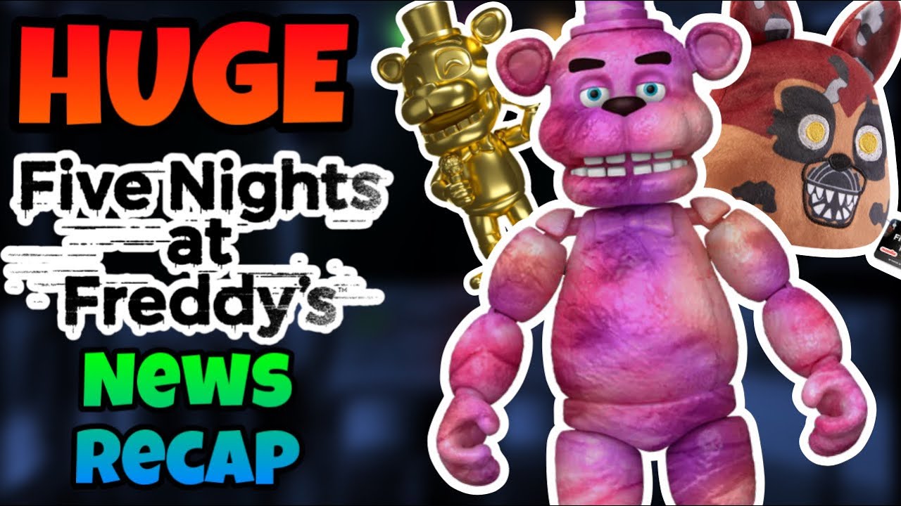 HUGE FNAF MERCH NEWS MONTHLY RECAP JULY 2022!!! || Prototypes / NEW ...