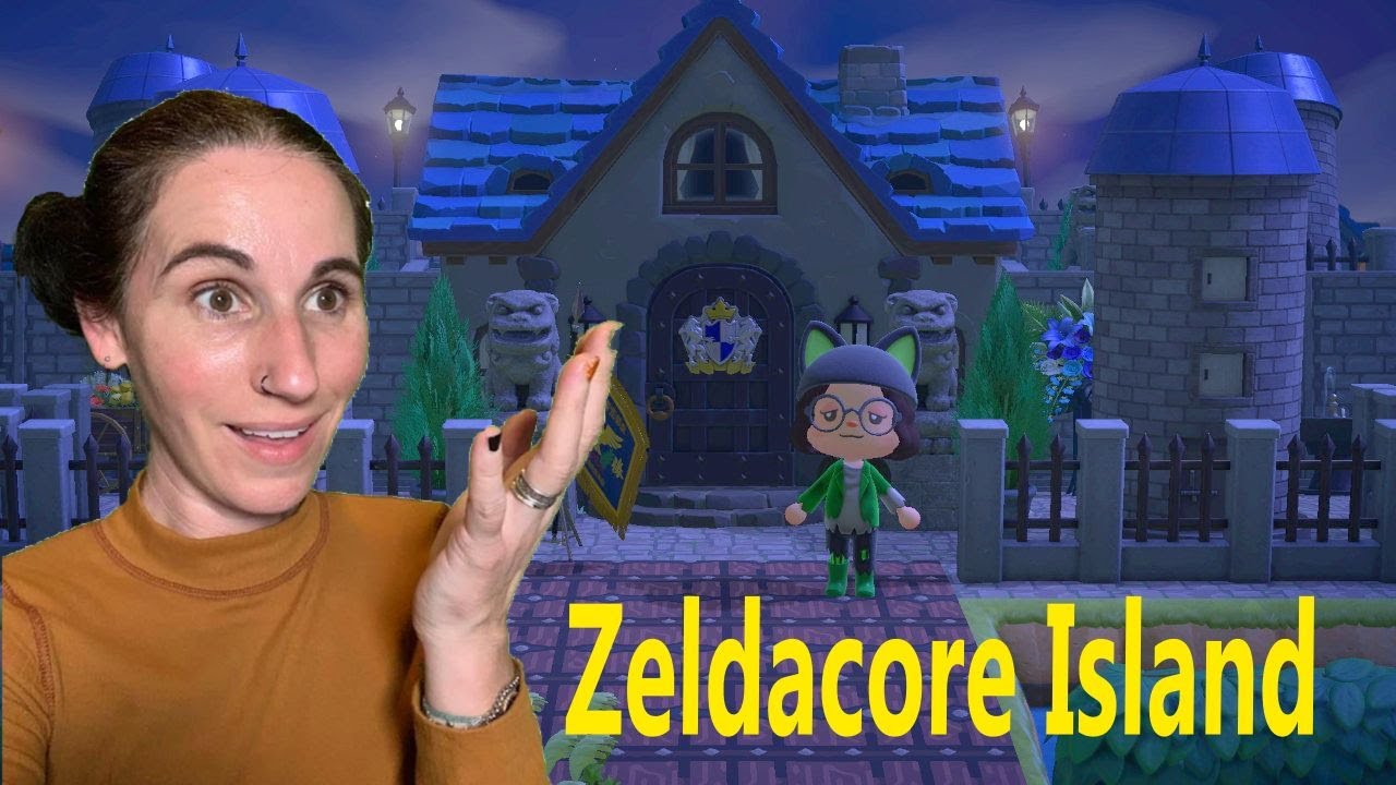 ACNH Zelda Themed Island Dream Address Tour - YouTube