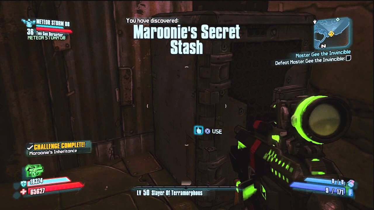 Borderlands 2 - Gadabout Achievement - Fearless GT - YouTube