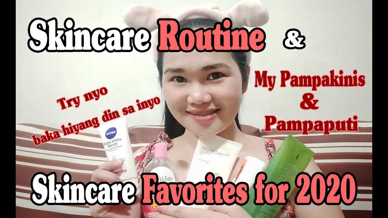 My Skincare Routine & Favorites for 2020+update sa aking pimples ...