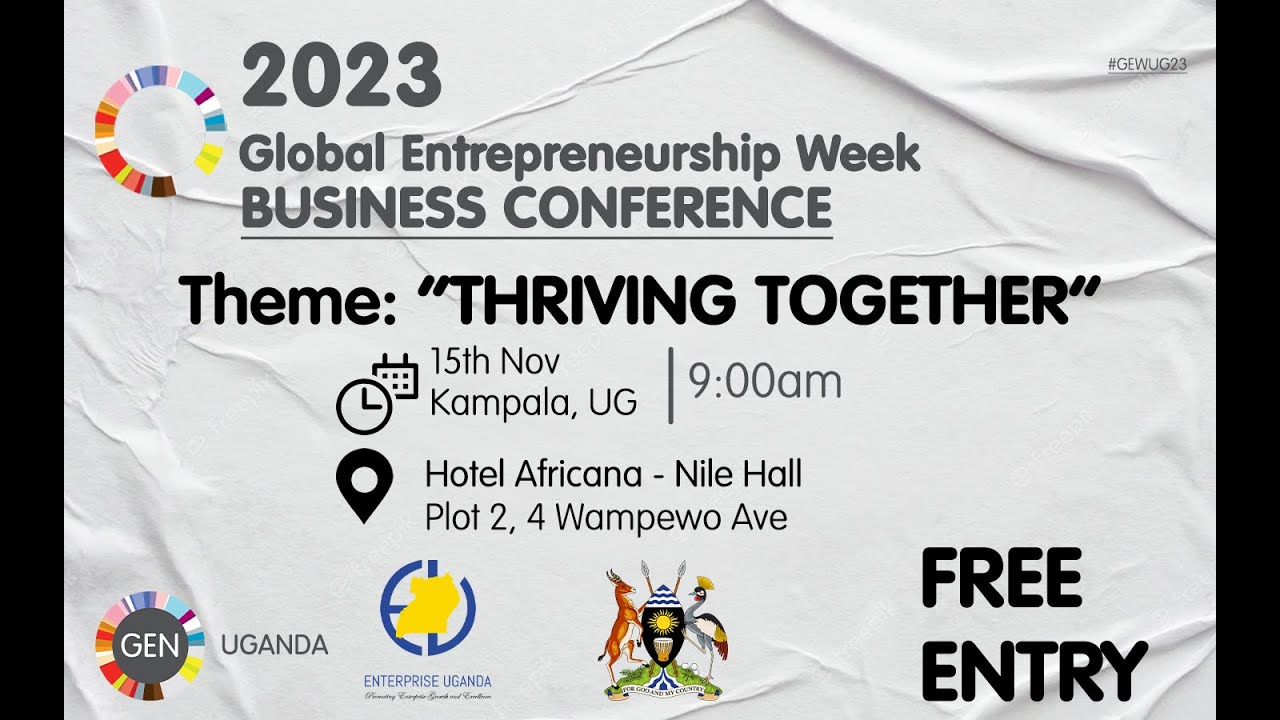 Thriving Together: Highlights from GEW 2023 Conference in Uganda! - YouTube