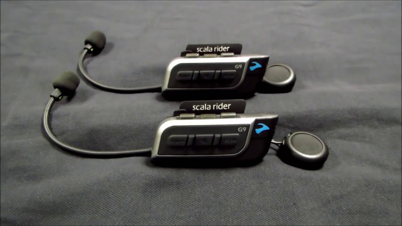 Cardo scala rider G9 Group Signal - Motorcycler.com - YouTube