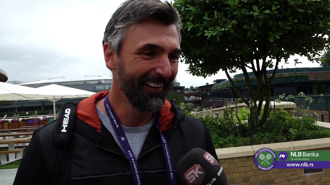 Goran Ivanišević: I Pre Sam Bio Novakov Navijač | Wimbledon 2019 ...
