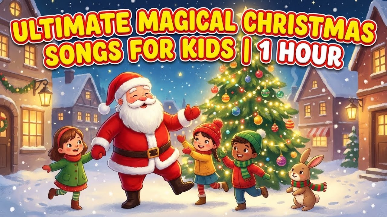 Ultimate Magical Christmas Songs for Kids | 1 Hour Holiday Playlist ...