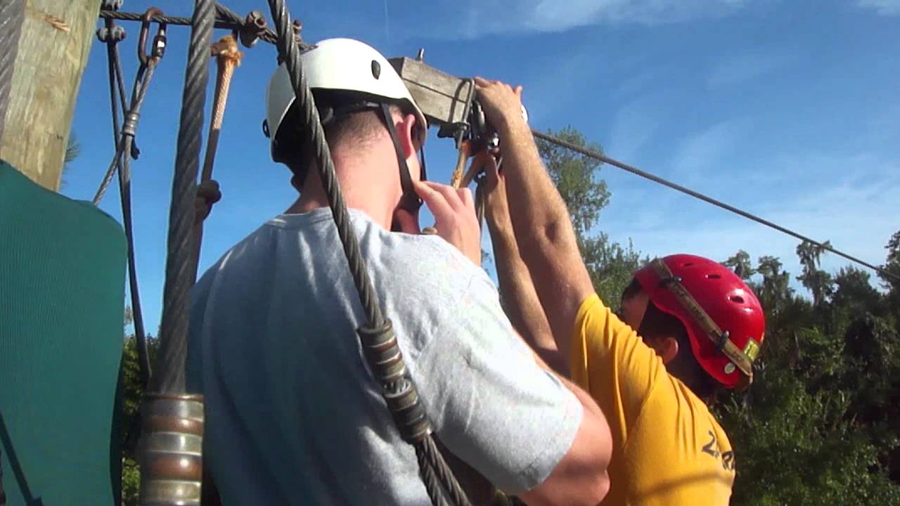 ziplining-wiggle legs.MP4 - YouTube