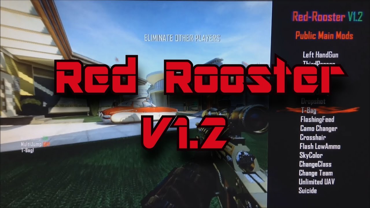 Red Rooster Mod Menu Bo2 1.19 +Download - YouTube