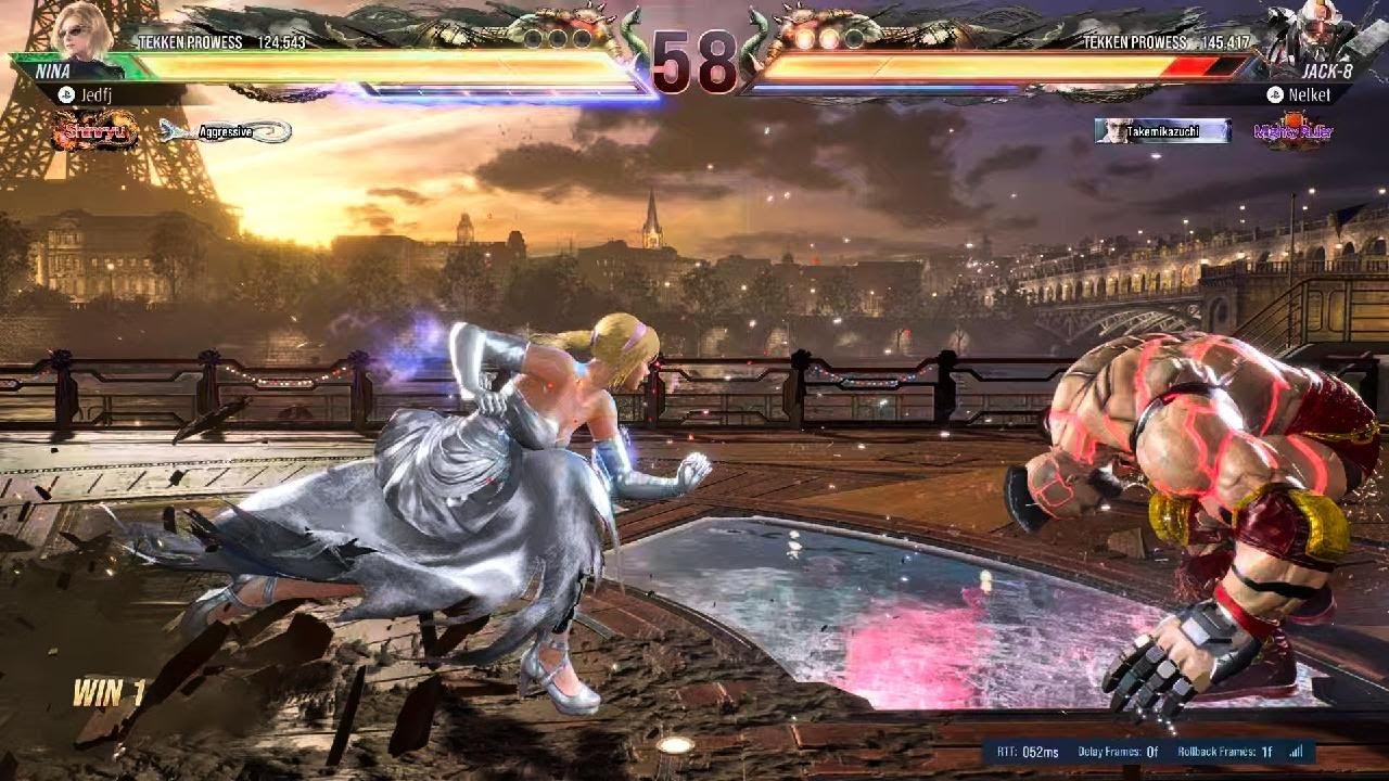 Ninna Williams vs Jack-8 ( Zangief Street Fighter ) - YouTube