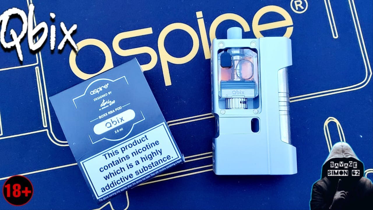 ASPIRE QBIX RBA BORO TANK 🔞 #aspire #aspireqbix #qbixborotank #vape ...