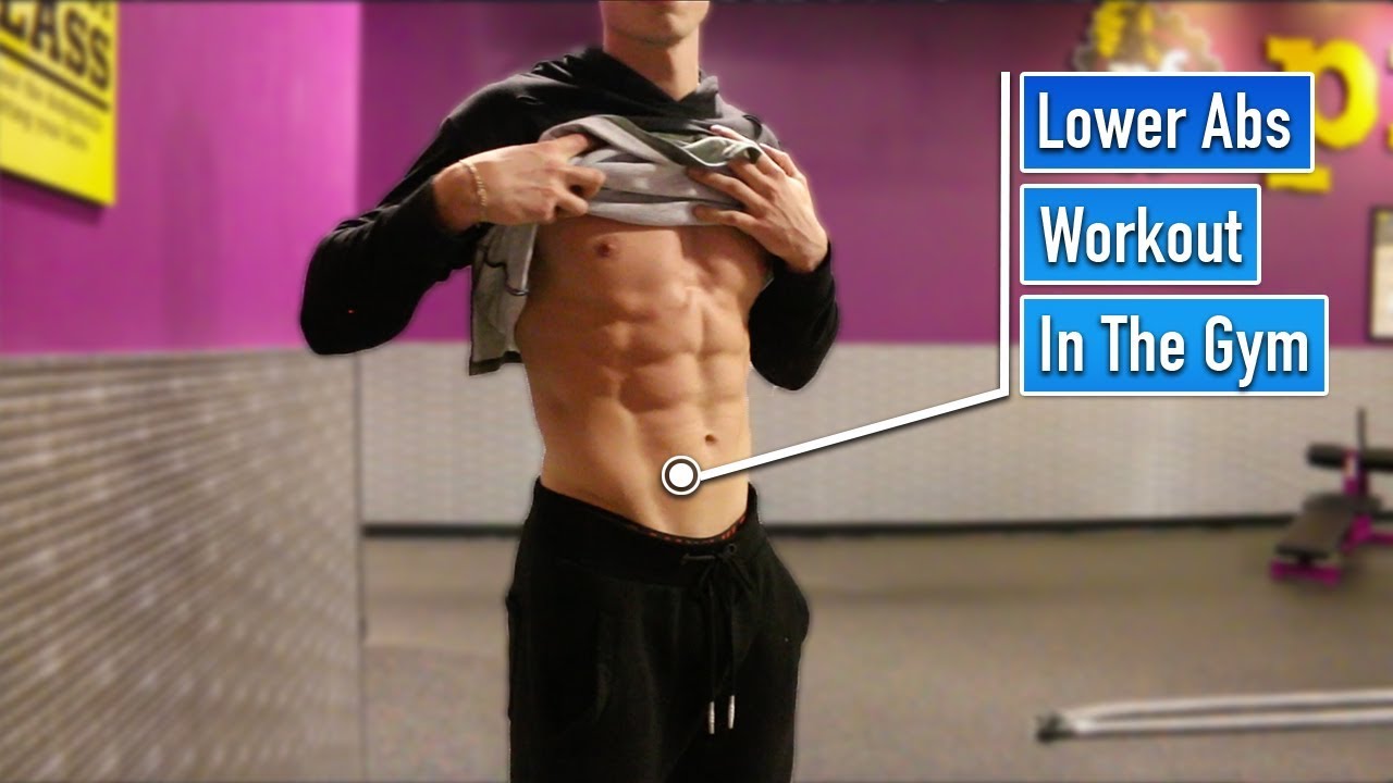 Lower Abs Workout *My Gym Routine* - YouTube