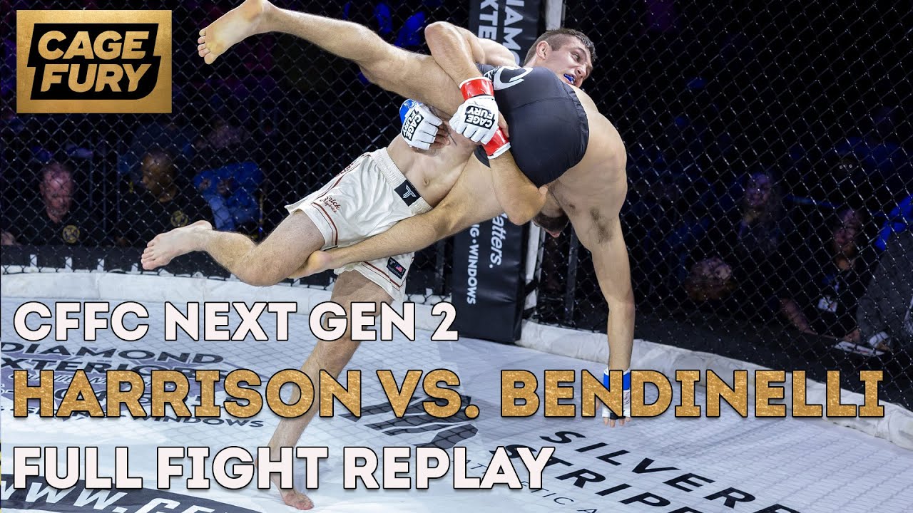 Cody Harrison vs. Alex Bendinelli | Full Fight Replay | CFFC NextGen 2 ...