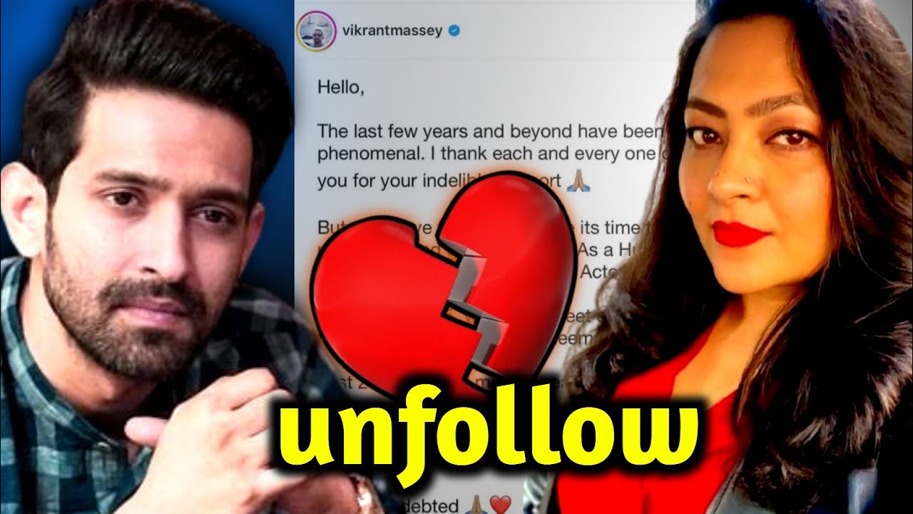 Why Vikrant Massey Did This - YouTube