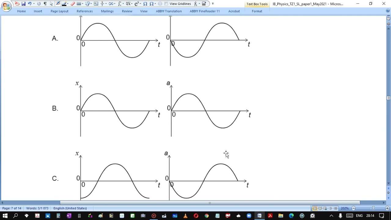 Solutions IB Physics SL Paper1 May 2021 TZ1 past paper Baku teacher ...