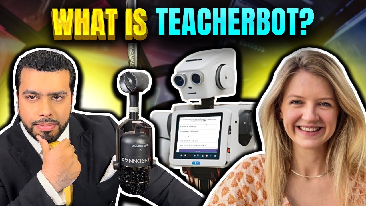 What Is Teacherbot? With Katie Hasselstrøm #edutech #artificialintelligence - YouTube