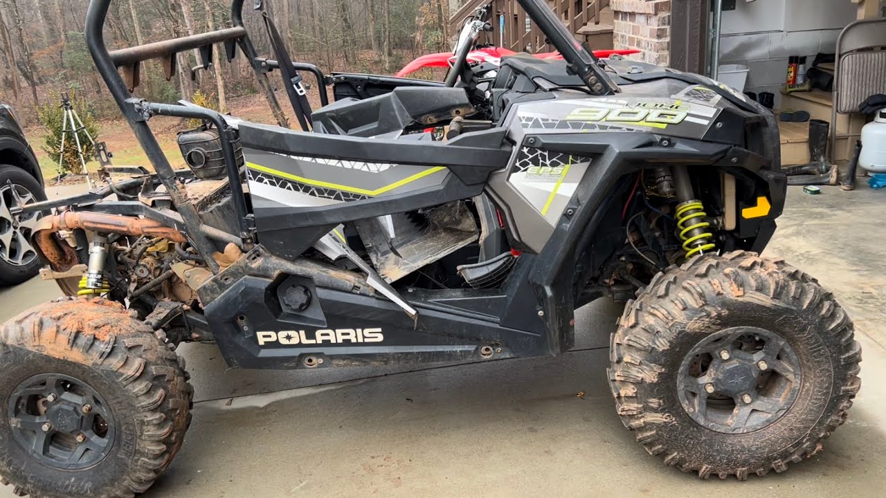 RZR CAUGHT ON FIRE | REBUILD part 2 - YouTube