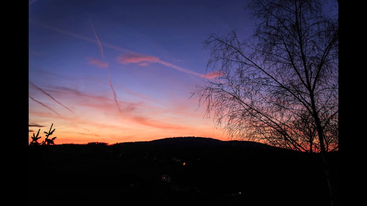 Short sunset timelapse - YouTube