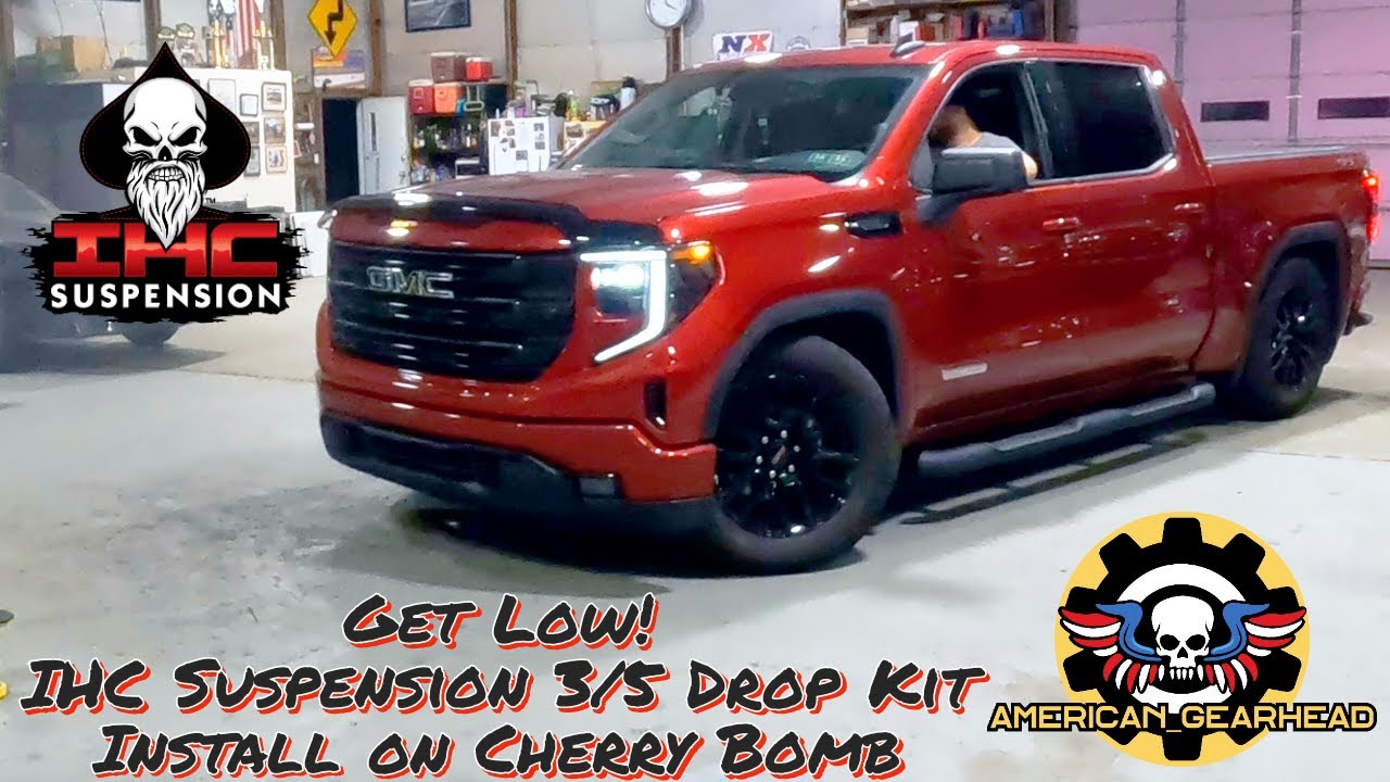 Get Low! IHC Suspension 3/5 Drop Kit Install on Cherry Bomb - YouTube