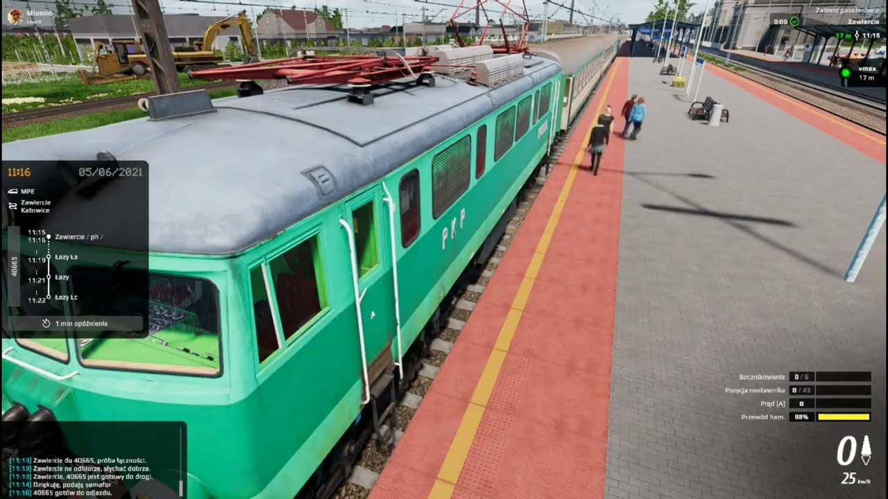 Simrail The Railway Simulator🚆 Single Player Zawiercie - Katowice - YouTube