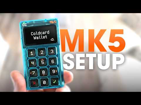 Secure Your Bitcoin Like A Pro | COLDCARD Mk5 Full Guide