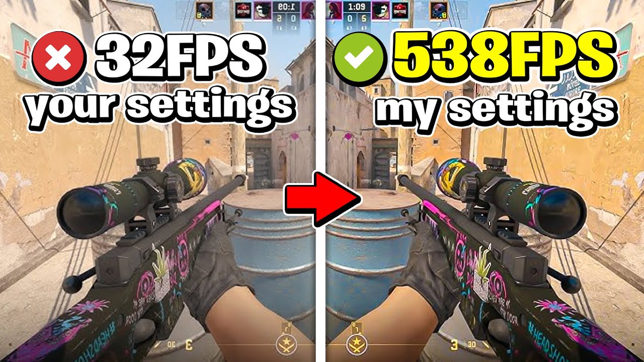 The BEST CS2 Settings for 2025! (Boost FPS, Fix Drops & Lag) - YouTube