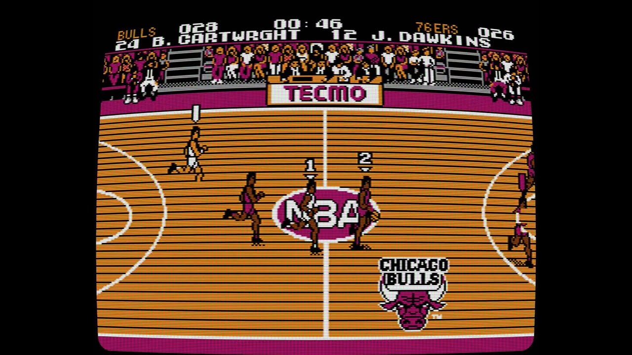 Tecmo NBA Basketball (NES) - YouTube