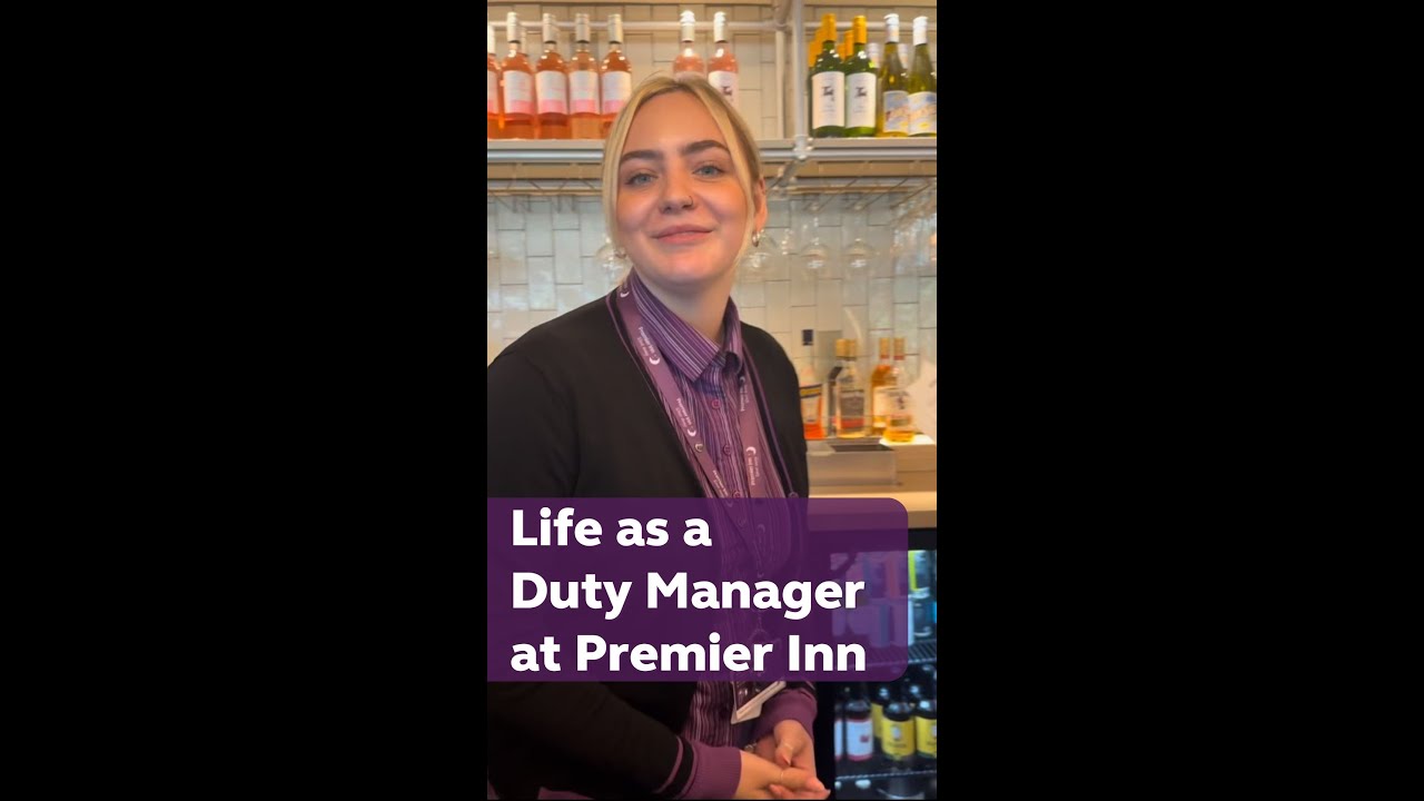 Duty Manager - Premier Inn - YouTube