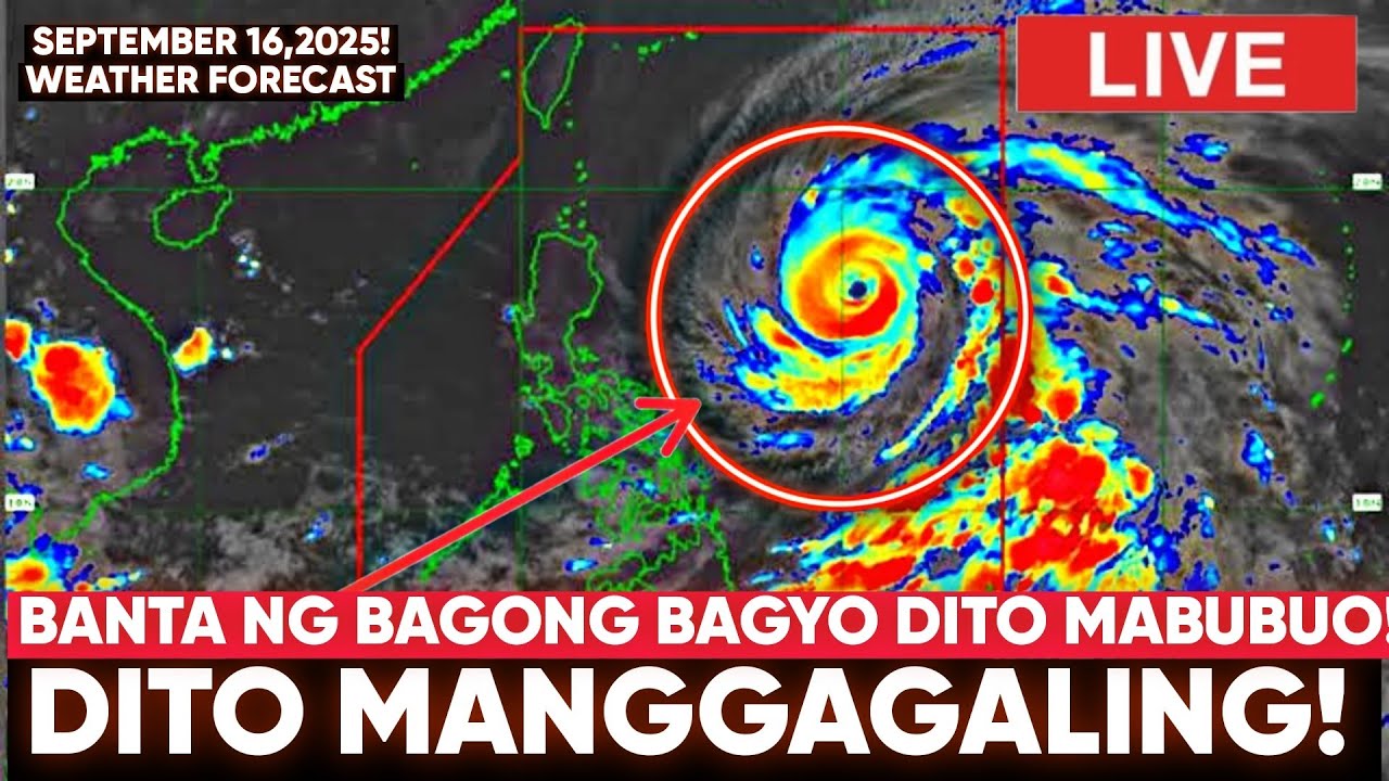 SEPTEMBER 16,2025! TYPHOON THREAT! MAY DALAWANG BAGYO PA ANG MABUBUO AT ...