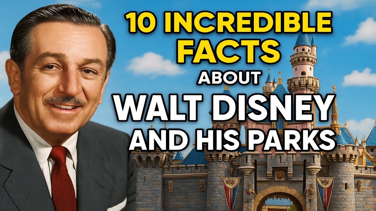 10 Incredible Facts Behind the Magic of Walt Disney and His Parks - YouTube