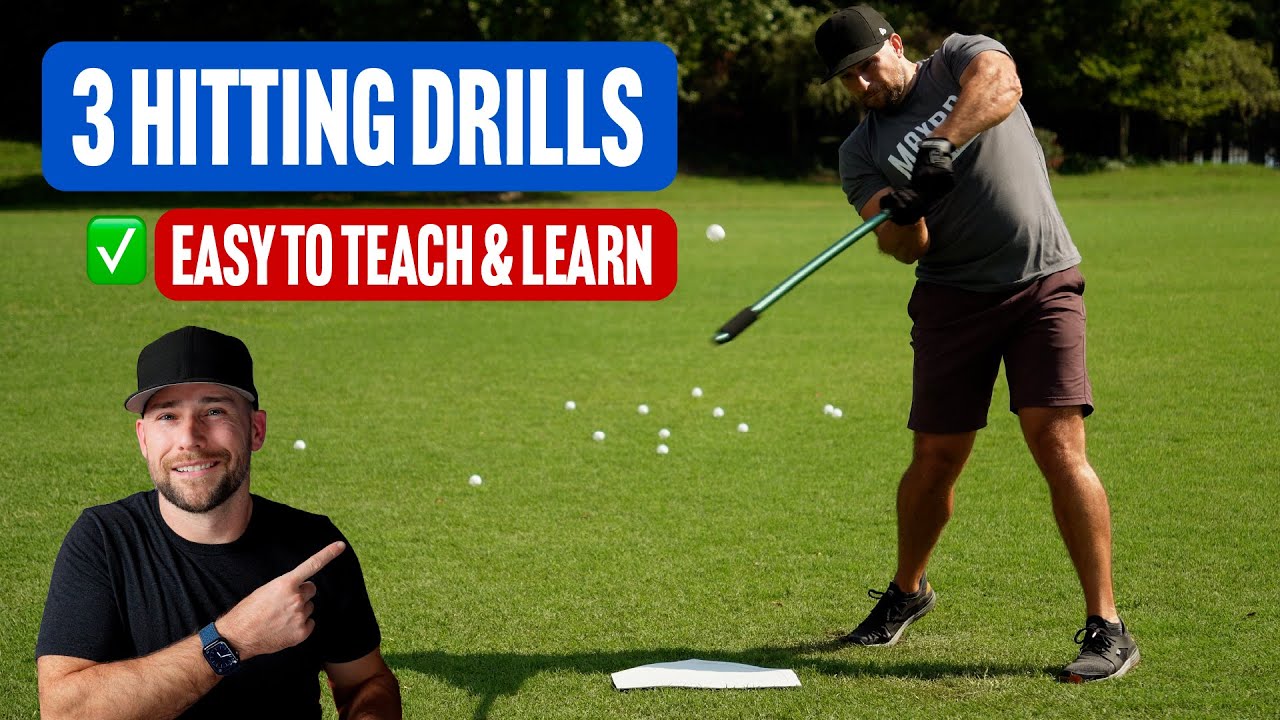 Hitting Drills You Can Do With the MaxBP Pitching Machine - YouTube