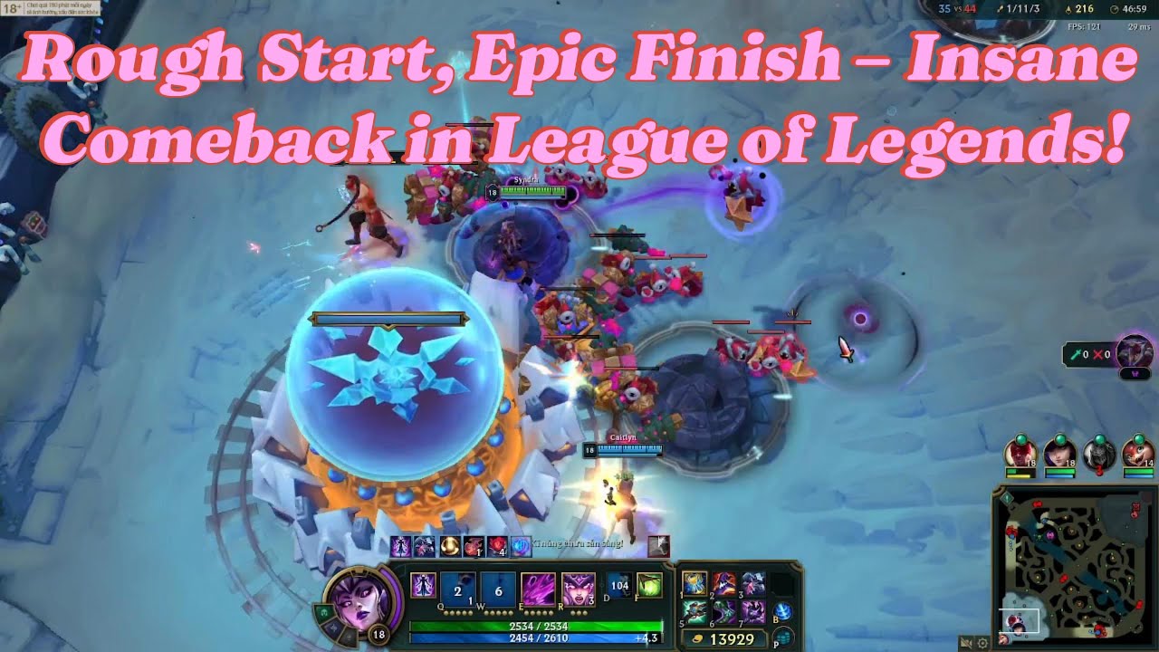 Rough Start, Epic Finish – Insane Comeback in League of Legends! - YouTube