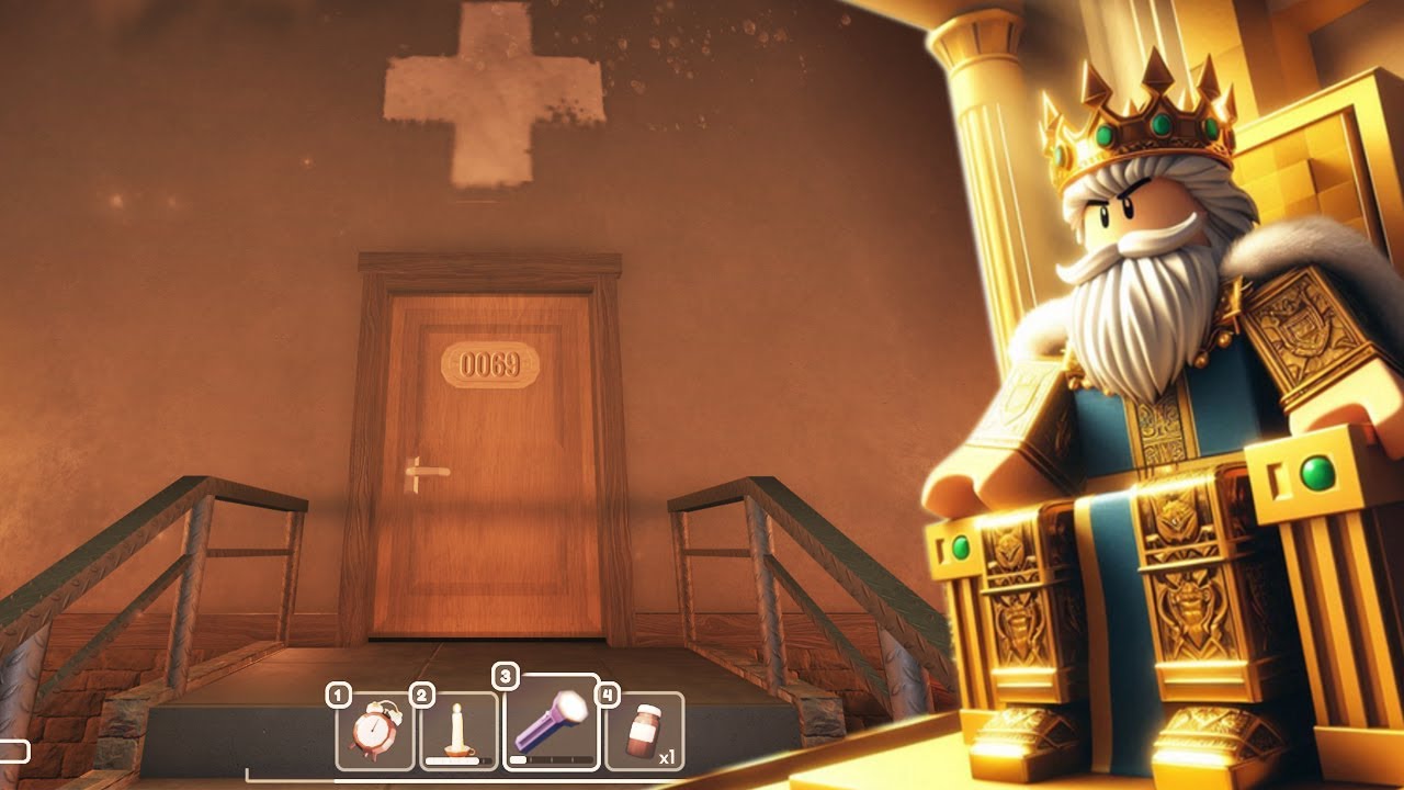 KOCAR KACIR DIKEJAR SETAN DI GAME DOORS - ROBLOX - YouTube