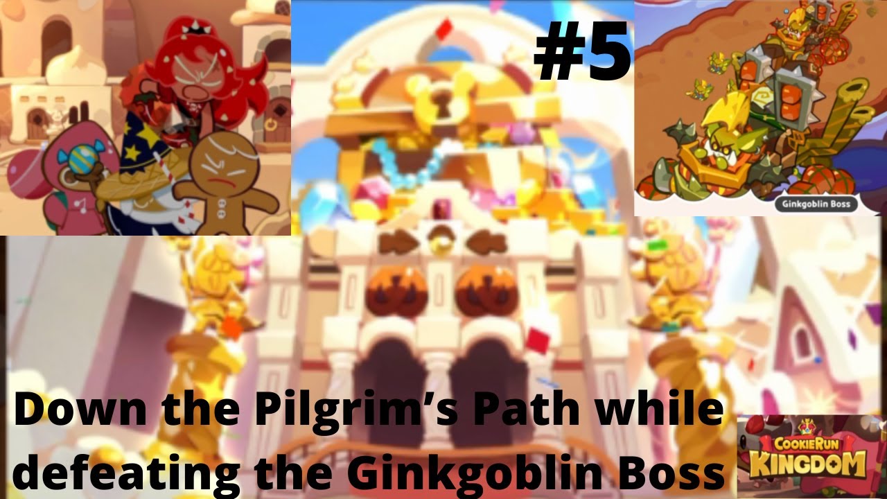 Down the Pilgrim’s Path while defeating the Ginkgoblin Boss [Cookie Run ...