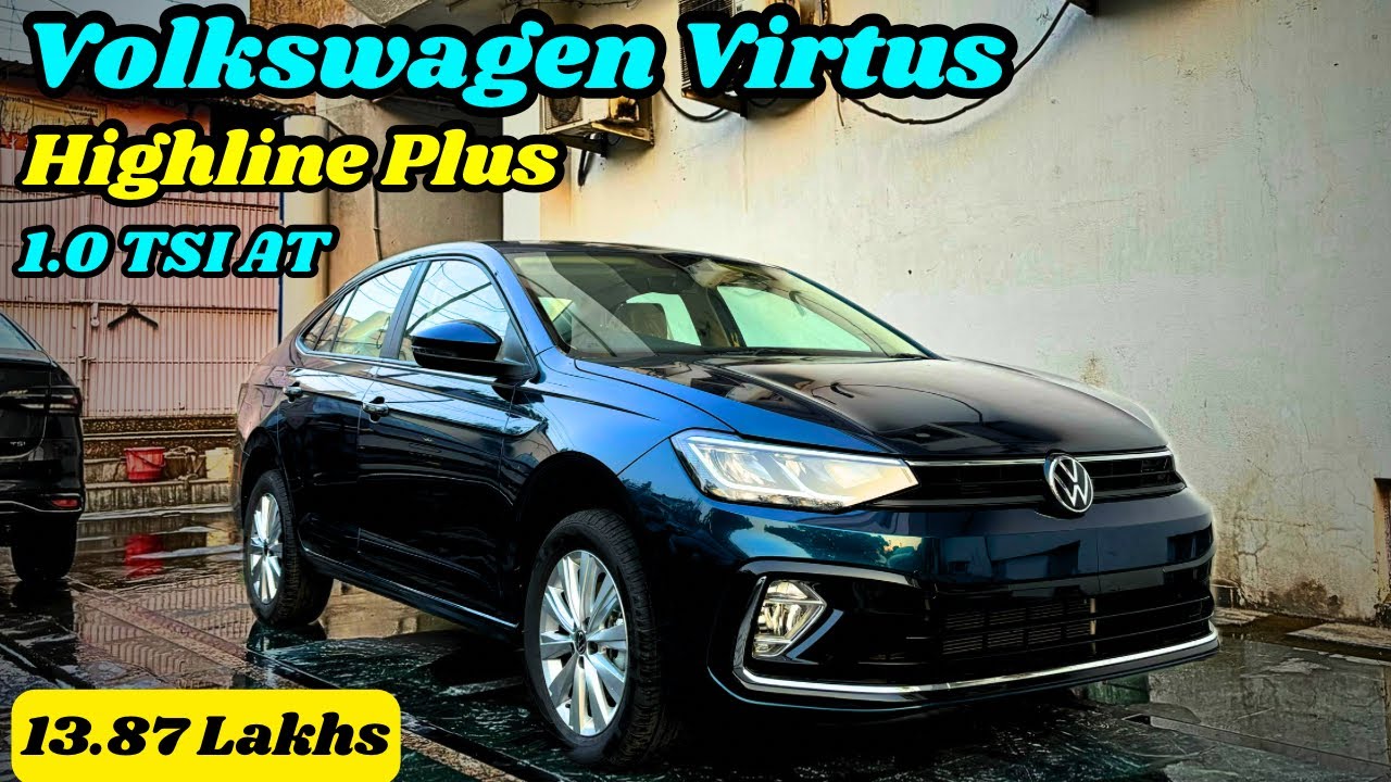 Volkswagen Virtus Highline Plus 2024 || Volkswagen Virtus New Variants ...