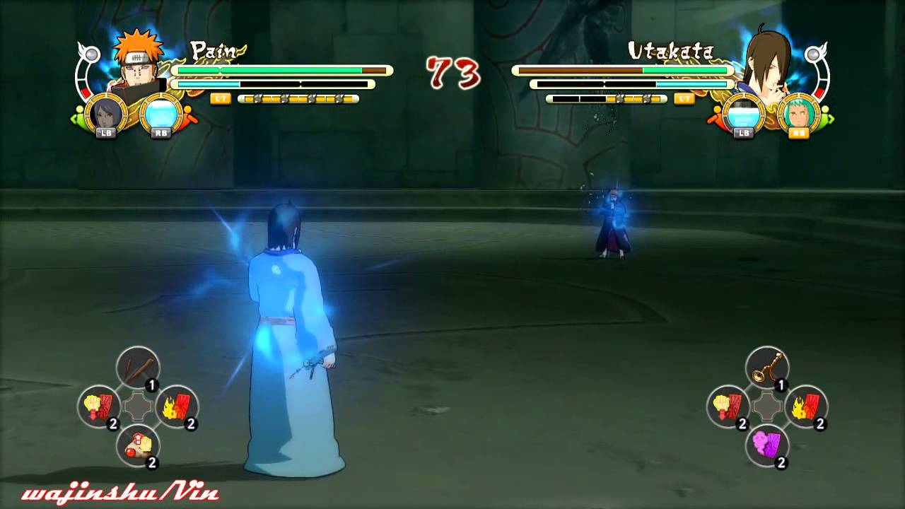 Naruto Ultimate Ninja Storm 3 Pain vs Utakata - YouTube