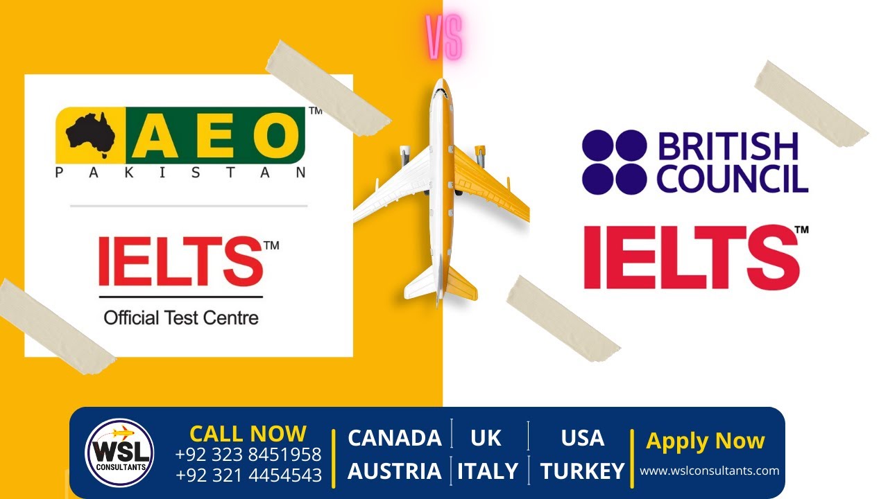 IELTS AEO vs IELTS British Council | What is Difference? | IELTS with ...