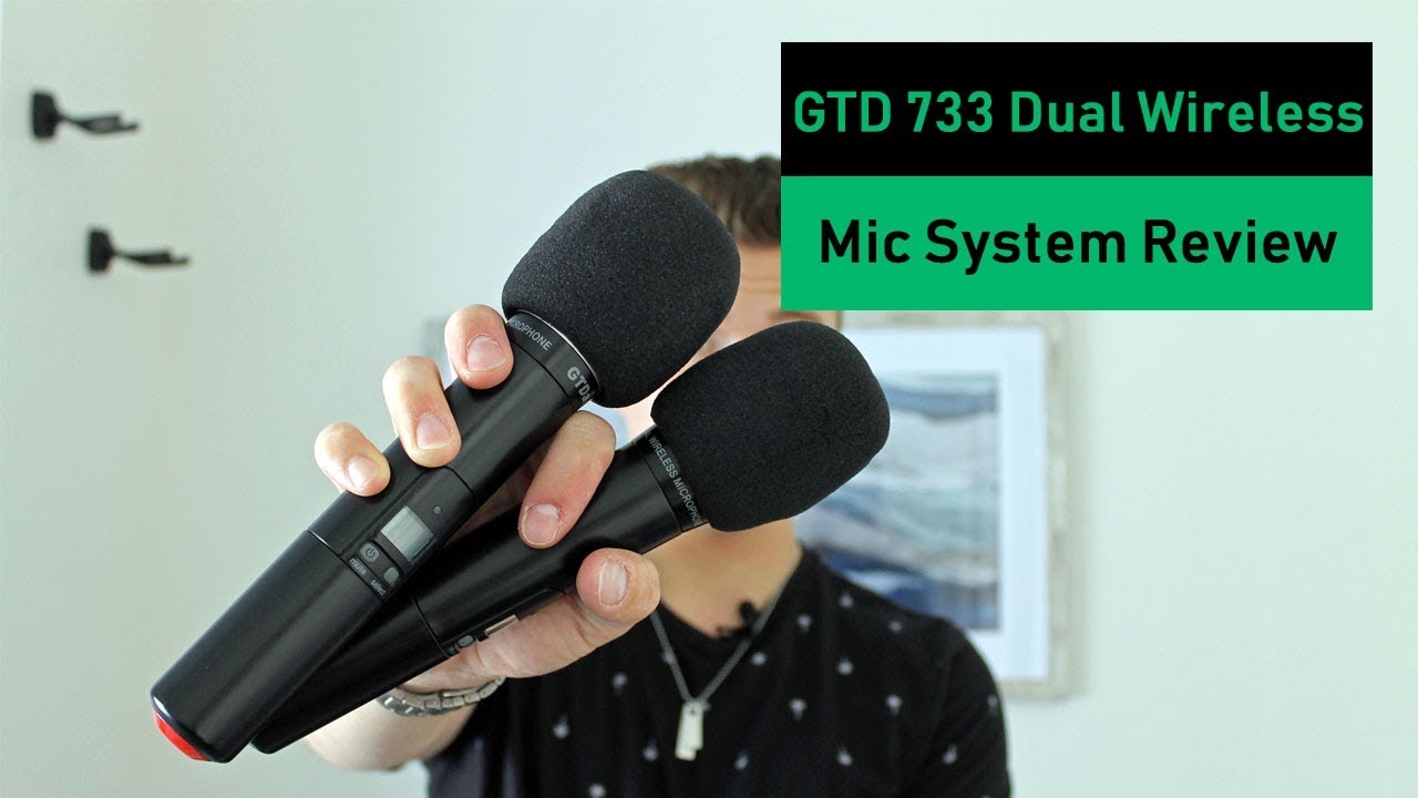 GTD 733 Wireless Microphone System Review | The Best Mobile DJ Mic ...