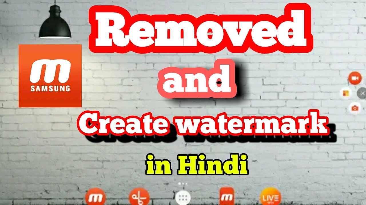Mobizen screen recordar removed watermark And Create watermark hinde ...