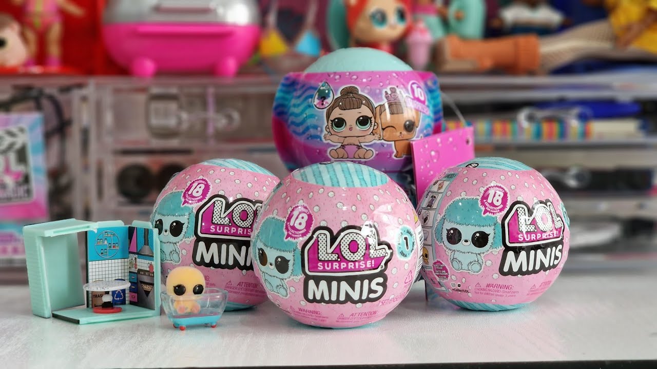UN UNBOXING FORTUNATO: LOL SURPRISE MINIS E LIL + COLOR CHANGE - YouTube