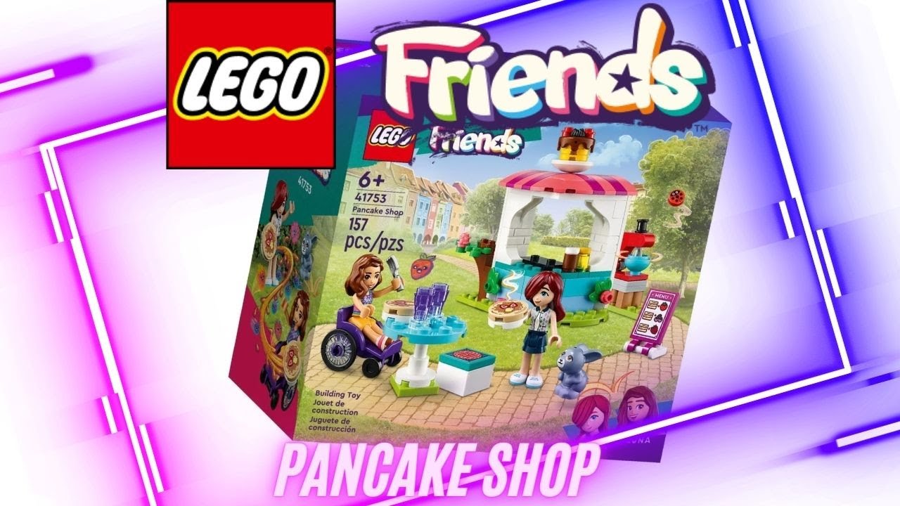 LEGO Friends 41753 Pancake Shop Speed Build - Mr Bricksky - YouTube