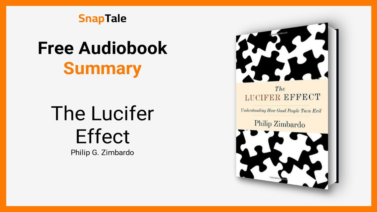 The Lucifer Effect by Philip G. Zimbardo: 8 Minute Summary - YouTube