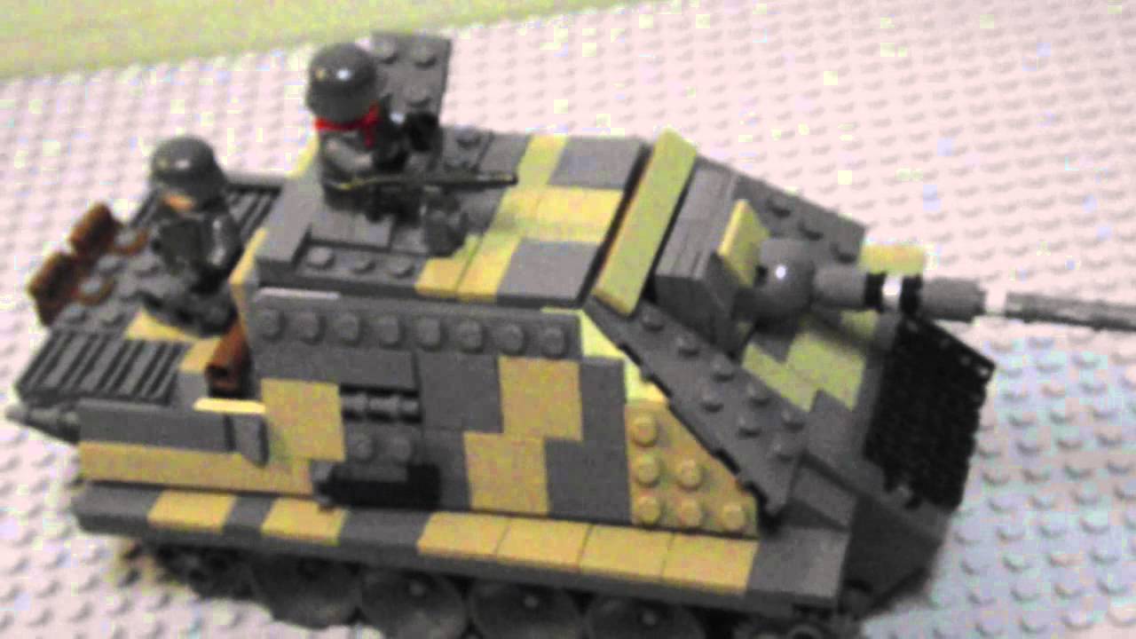 Lego Jagdpanther tank review (watch in HD) - YouTube