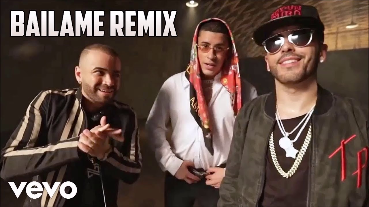 Nacho, Yandel, Bad Bunny Báilame Remix - Epicenter - YouTube