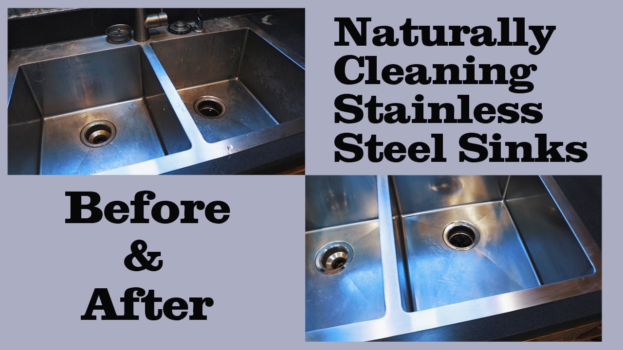 π Cleaning Stainless Steel Sinks π Youtube