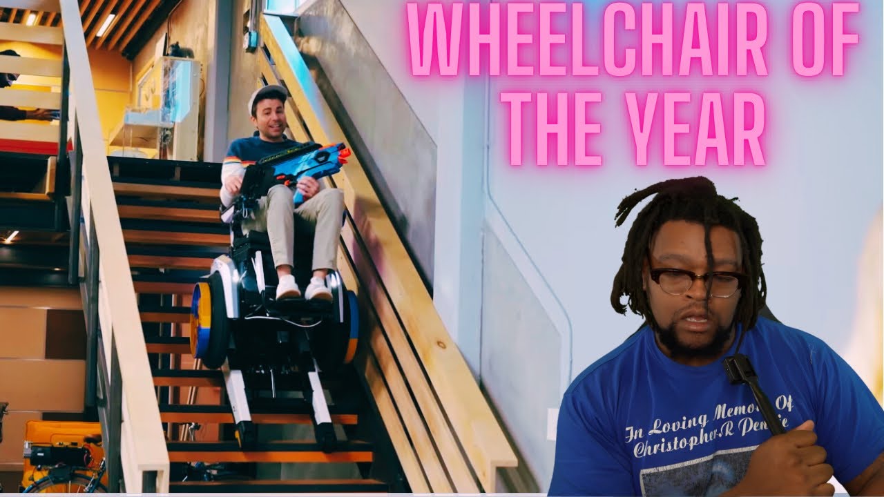 "Reacting to Mark Rober's Wheelchair Creation" - YouTube
