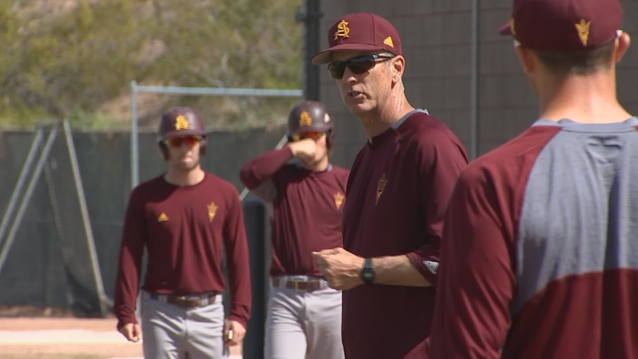 VIDEO: ASU holding onto its ASU baseball coach - YouTube